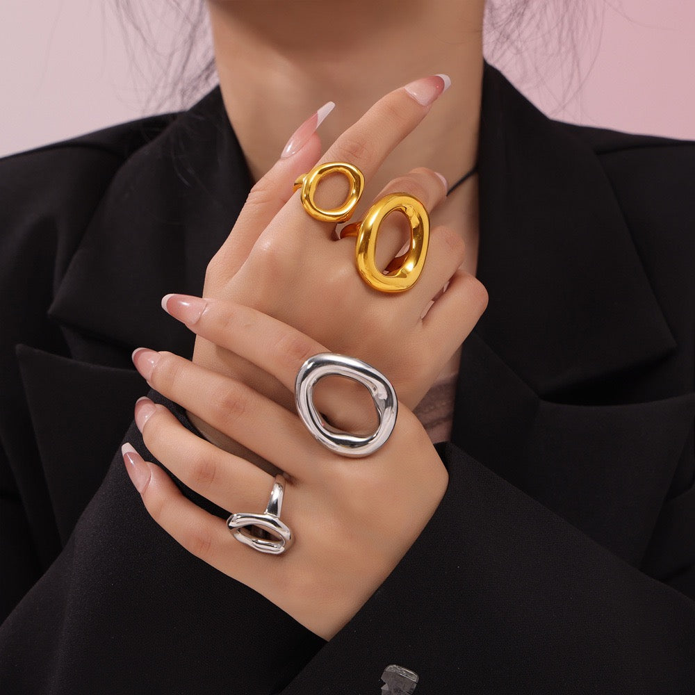 Atlanta Oval rings – Pearl.Facts